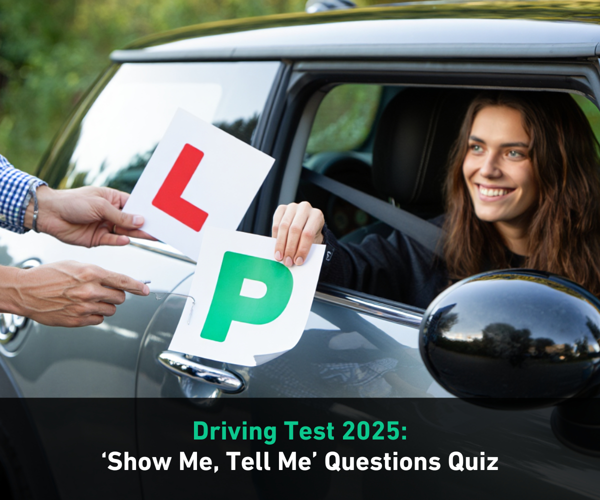 Show Me, Tell Me Questions Quiz 2025 | Regit