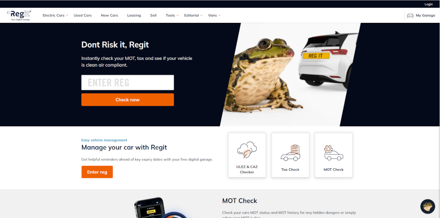 Regit | Your Digital Garage