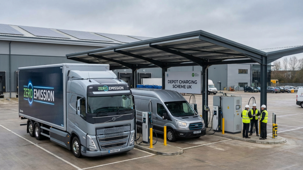 Electric Truck Grant 2026: How UK fleets can claim £81,000 off new HGVs ...