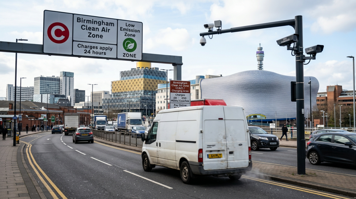 Birmingham Clean Air Zone: Council pays £472k in fines as 12% of fleet ...
