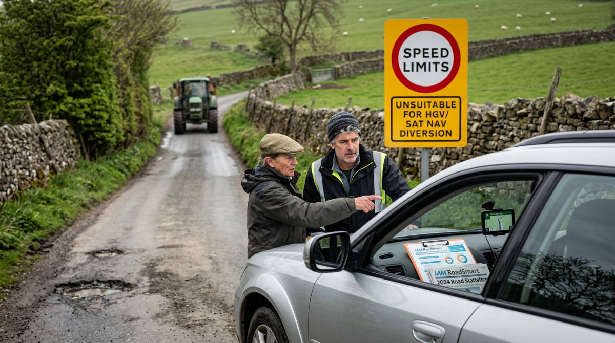 UK drivers urged to ignore sat nav shortcuts after new figures raise ...